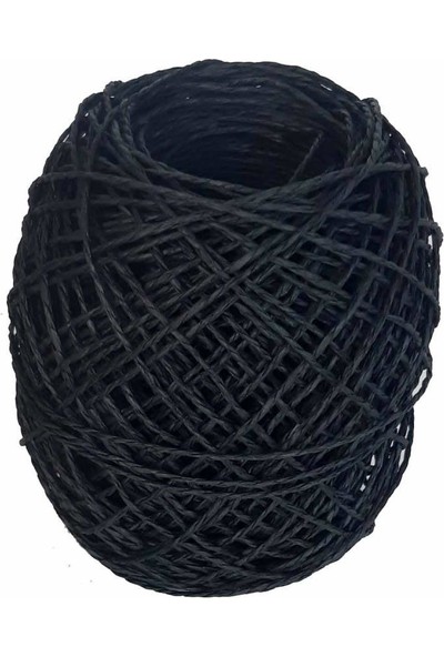 Angel Çanta Akssesuar Sarılmış Kağıt Ip Siyah 50 gr