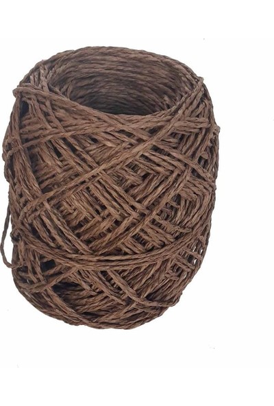 Angel Çanta Akssesuar Sarılmış Kağıt Ip Koyu Kahve 50 gr