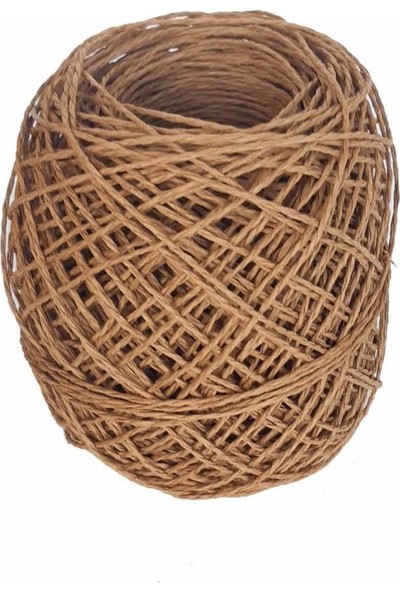 Angel Çanta Akssesuar Sarılmış Kağıt Ip Koyu Hasır 50 gr