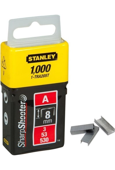 Stanley ST1TRA205T Zımba Teli 8 mm 1000 Adet