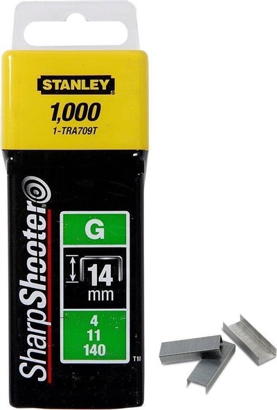 Stanley ST1TRA709T Zımba Teli 14 mm 1000 Adet Stanley ST1TRA709T Zımba Teli 14 mm 1000 Adet