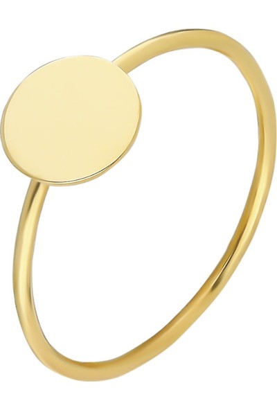 Glorria Altın Plaka Yüzük