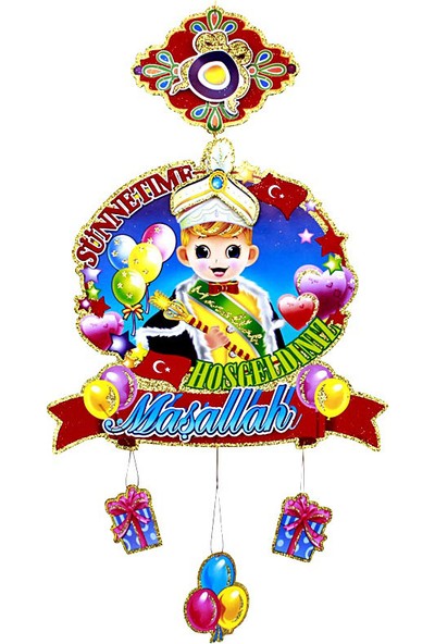 Süsle Bebek & Parti Maşallah Balonlu Sünnet Süsü