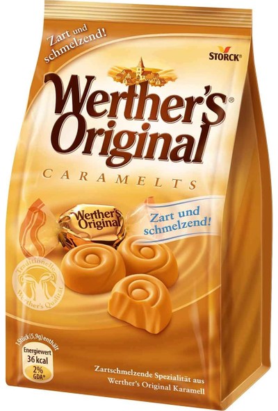 Werther's Original Caramelts Tereyağlı Karamelli Şeker 153 gr Werther's Original Caramelts Tereyağlı Karamelli Şeker 153 gr