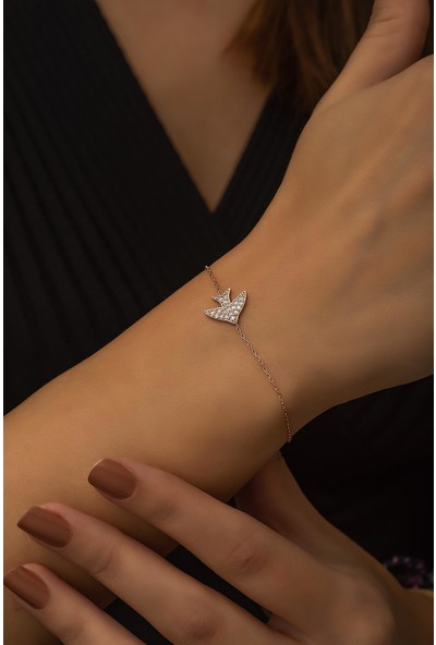 Sunshine Kırlangıç Gümüş Bileklik