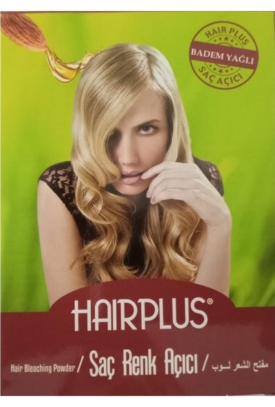 HairPlus Saç Renk Açıcı Badem Yağlı HairPlus Saç Renk Açıcı Badem Yağlı
