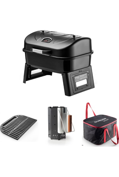 Guruss Go & Grill Barbekü Mangal Tam Set Guruss Go & Grill Barbekü Mangal Tam Set