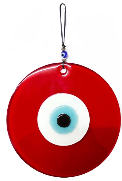 Soa Gift 16X16CM Kırmızı Cam Füzyon Nazarlık Soa Gift 16X16CM Kırmızı Cam Füzyon Nazarlık