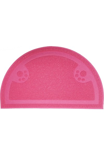 Mixpet Kedi Tuvalet Önü Paspası 35X60 cm Pembe