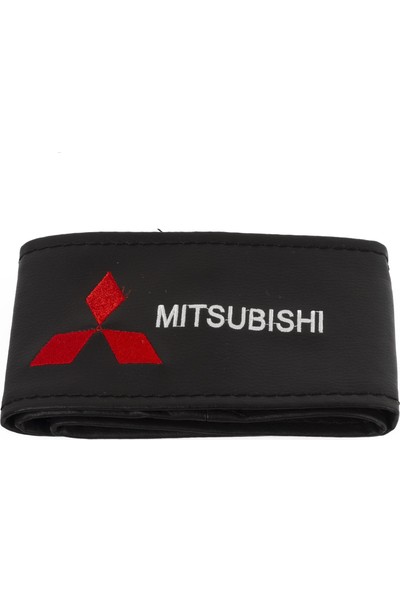 Mitsubishi Logolu Dikmeli Direksiyon Kılıfı