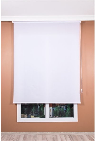 Taşan Tekstil Beyaz Stor Perde Taşan Tekstil Beyaz Stor Perde