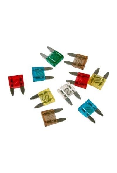 Üstün Mix Mini Bıçak Sigorta 5-7,5-10-15-20-25-30AMPER Karışık 100 Adet