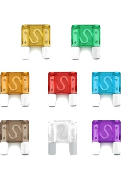 Üstün Mix Bıçak Sigorta 5-7,5-10-15-20-25-30 Amper Karışık 100 Adet