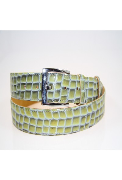 Ysk Derimine Deri Parlak Yılan Derisi Desenli 3.5cm Bayan Kemer Ysk Derimine Deri Parlak Yılan Derisi Desenli 3.5cm Bayan Kemer