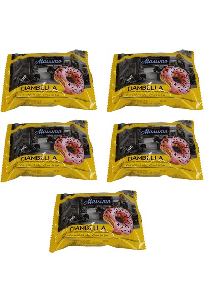Ciambella Çilek Kremalı Donat 50 gr 5'li