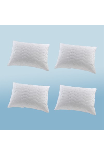 Valoroso Tekstil Fermuarlı Kapitoneli Yastık Alezi 4'lü Valoroso Tekstil Fermuarlı Kapitoneli Yastık Alezi 4'lü