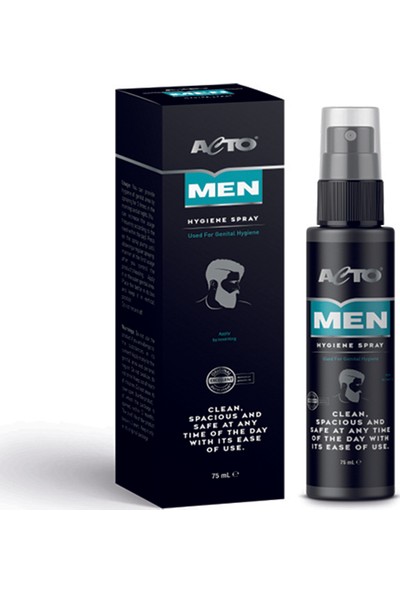 Acto Men Hygiene Spray 75 ml Erkek Dış Genital Bölge Temizleme Spreyi
