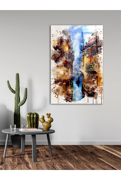 Markabi Rönesans Dönemi Yağlı Boya Cam Tablo MARKABI202138 45*70 cm