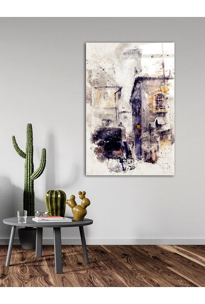 Markabi Rönesans Dönemi Yağlı Boya Cam Tablo MARKABI202138 45*70 cm