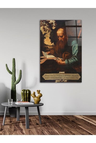 Markabi Rönesans Dönemi Yağlı Boya Cam Tablo MARKABI202138 45*70 cm