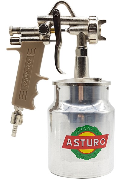 Asturo Boya Tabancası Alttan Depolu 1,8 mm