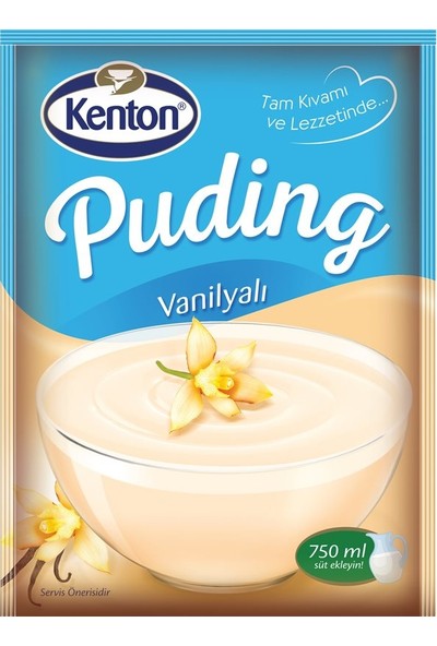 Kenton Puding Vanilyalı 125 gr 2'li