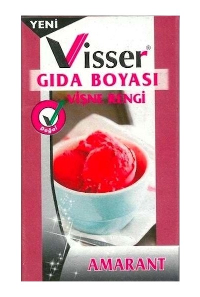 Visser Gıda Boyası Vişne Visser Gıda Boyası Vişne