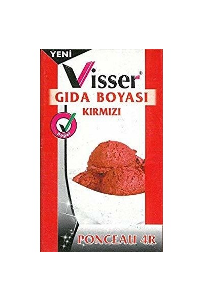 Visser Gıda Boyası Kırmızı Visser Gıda Boyası Kırmızı
