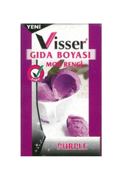 Visser Gıda Boyası Mor Visser Gıda Boyası Mor