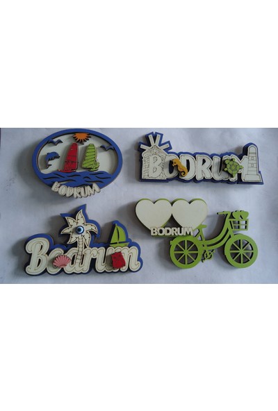 Bodrum Bodrum 4 Adet Bodrum Magnet