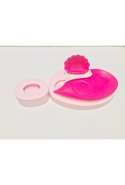 Arica Kalp Sunumluk Set Silikon Kalıbı