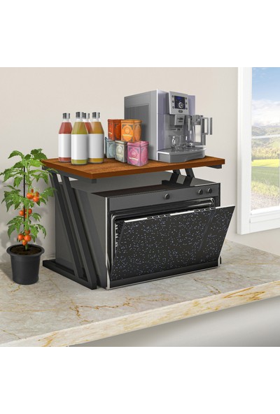 Coşar Group Metal Mutfak Rafı Düzenleyici Mikrodalga Fırın Rafı Baharatlık Coşar Group Metal Mutfak Rafı Düzenleyici Mikrodalga Fırın Rafı Baharatlık