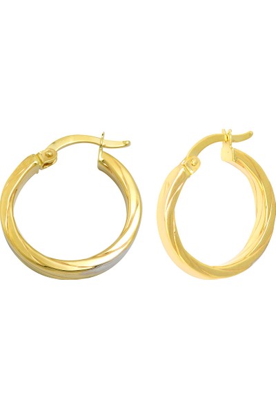 Siena 14 Ayar Halka Küpe.