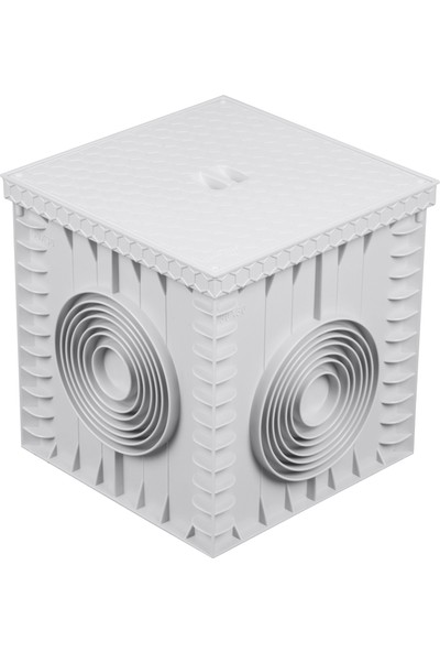 Luxwares 30X30 Düz Kapaklı Plastik Rögar (Menhol) Kutusu Luxwares 30X30 Düz Kapaklı Plastik Rögar (Menhol) Kutusu