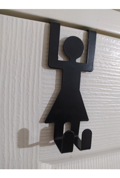 Özgür Sanat Atölyesi 2 Adet Metal Kapı Askılığı - Kız Çocuk Temalı Özgür Sanat Atölyesi 2 Adet Metal Kapı Askılığı - Kız Çocuk Temalı