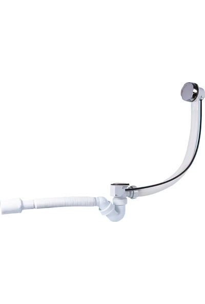 Visam Spiral Bağlantılı Kumandalı Küvet Sifonu