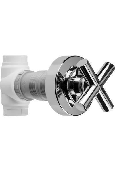 Visam Ankastre Stop Valf Aç-Kapa Yıldız Volanlı 1/2 Visam Ankastre Stop Valf Aç-Kapa Yıldız Volanlı 1/2