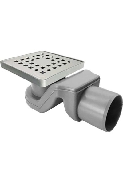 Sukar Koku Tutuculu Ø50 10X10 cm Plastik Çerçeveli Yeni Sistem Tesisat Süzgeci H 6,5 cm