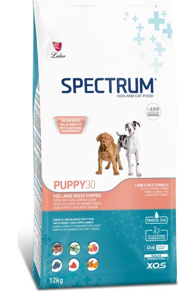 Spectrum Puppy 30 Large Breed Yavru Köpek Maması 12 Kg Spectrum Puppy 30 Large Breed Yavru Köpek Maması 12 Kg