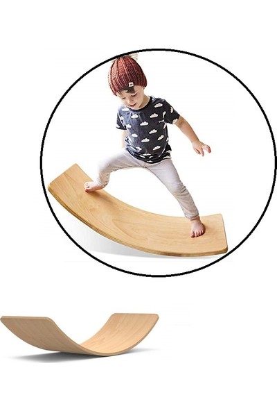 Depolife Yoga Ahşap Denge Tahtası Çocuk Yetişkin Spor Tahtası Balance Board 50X27CM Kontraplak Platform Depolife Yoga Ahşap Denge Tahtası Çocuk Yetişkin Spor Tahtası Balance Board 50X27CM Kontraplak Platform