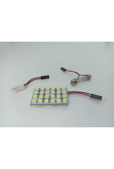Güse Araç Içi Oto Aydınlatma Tepe Lambası 24 Smd 5050 LED Proje Panel Tavan Lamba 33-40 mm Güse Araç Içi Oto Aydınlatma Tepe Lambası 24 Smd 5050 LED Proje Panel Tavan Lamba 33-40 mm