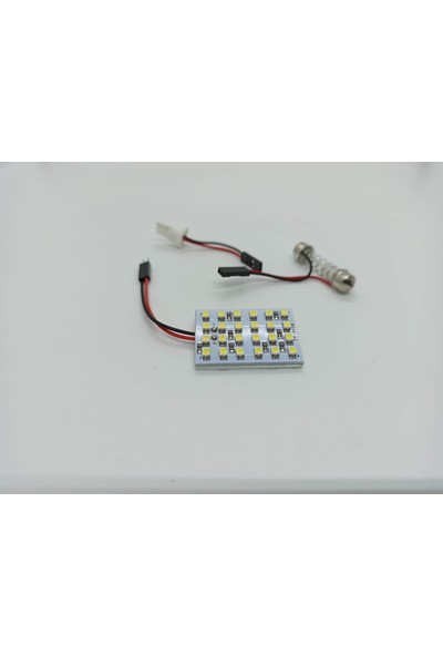 Güse Araç Içi Oto Aydınlatma Tepe Lambası 24 Smd 5050 LED Proje Panel Tavan Lamba 33-40MM Güse Araç Içi Oto Aydınlatma Tepe Lambası 24 Smd 5050 LED Proje Panel Tavan Lamba 33-40MM
