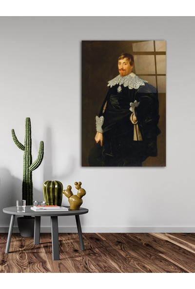 Markabi Rönesans Dönemi Yağlı Boya Cam Tablo MARKABI202138 45*70 cm