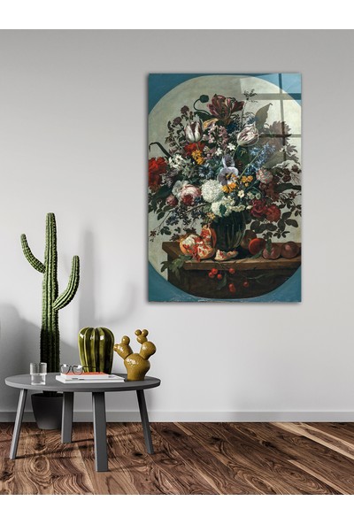 Markabi Rönesans Dönemi Yağlı Boya Cam Tablo MARKABI202138 45*70 cm