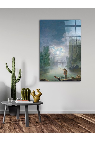 Markabi Rönesans Dönemi Yağlı Boya Cam Tablo MARKABI202138 45*70 cm