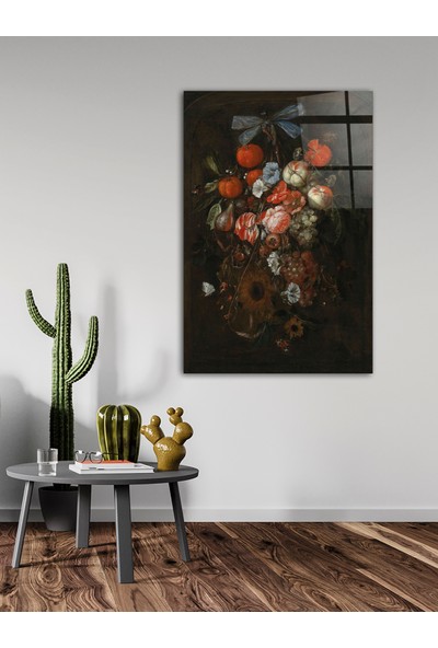 Markabi Rönesans Dönemi Yağlı Boya Cam Tablo MARKABI202138 45*70 cm