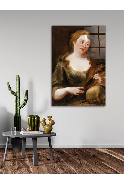 Markabi Rönesans Dönemi Yağlı Boya Cam Tablo MARKABI202138 45*70 cm