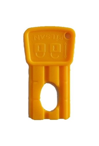 Pilsan Akülü Araba Kartlı Kontak Anahtar Sarı