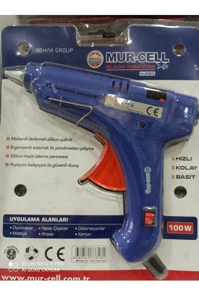 Murcell Sıcak Silikon Tabancası 60 W Murcell Sıcak Silikon Tabancası 60 W