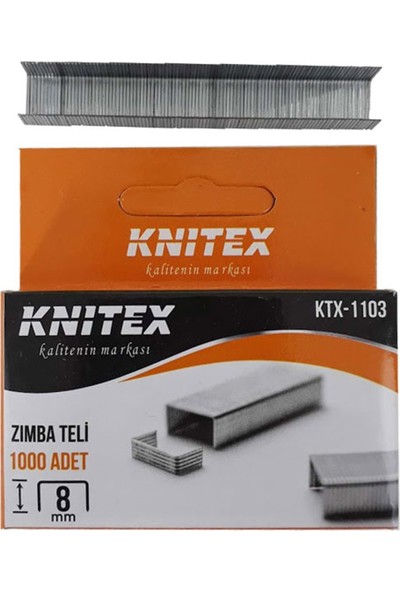 Knitex KTX-1103 8 mm Mobilya Zımba Teli Knitex KTX-1103 8 mm Mobilya Zımba Teli